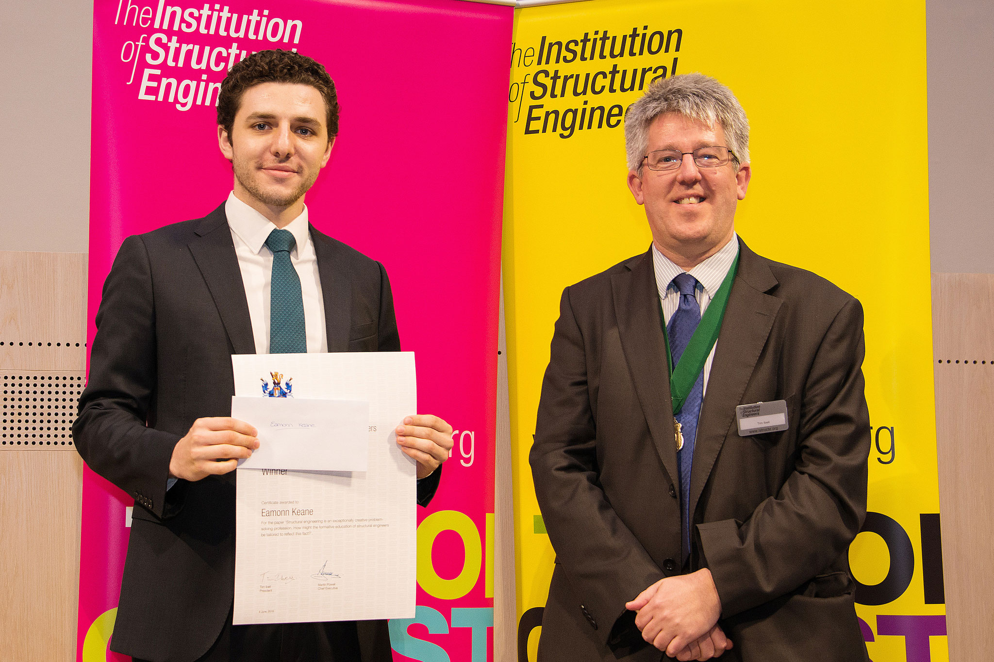 Lyons O'Neill - Kenneth Severn Award - Winner Eamonn Keane