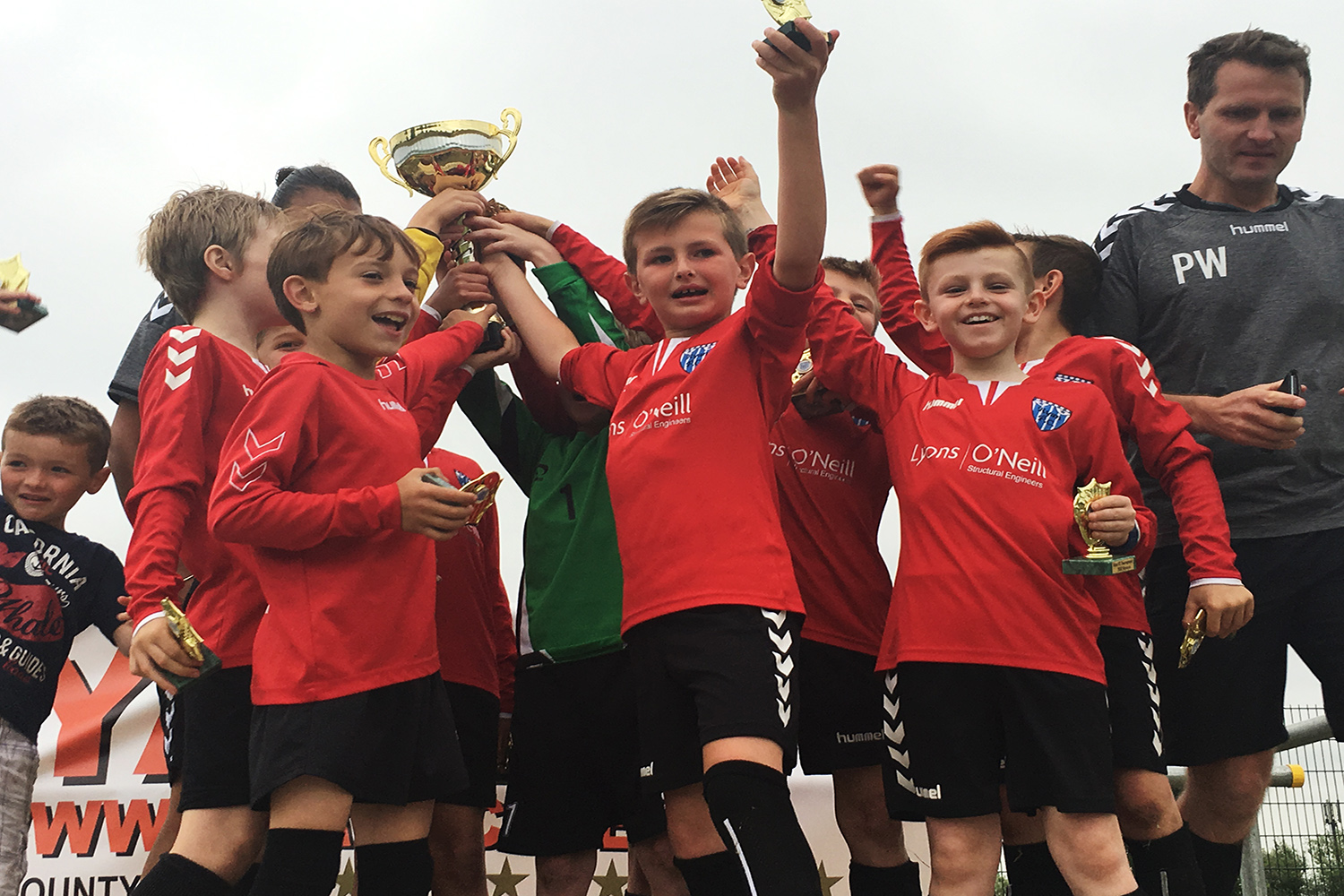 Lyons O'Neill - Ryan FC U9's Winning Top Tournament